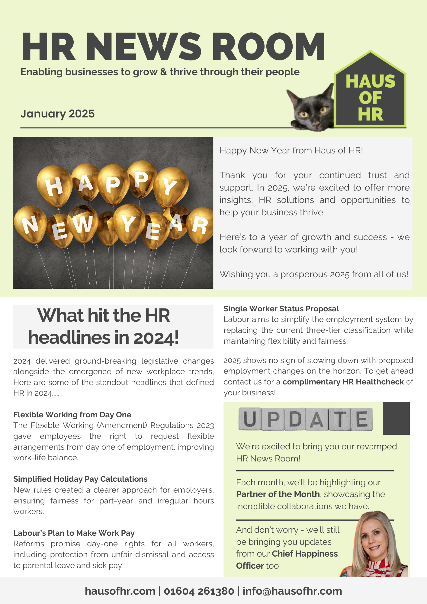 HR News Room – January 2025 - Haus of HR